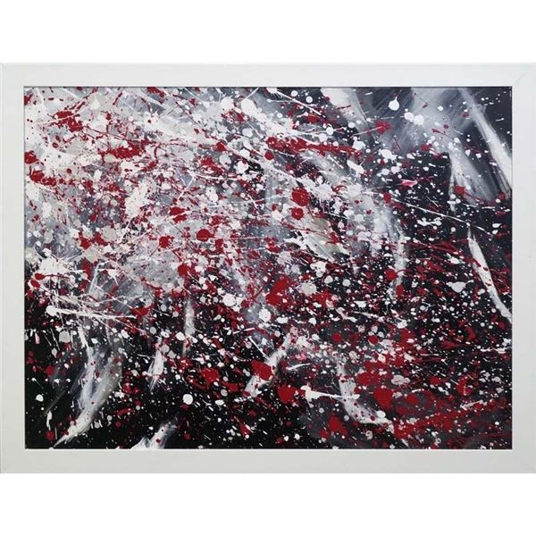 Original Oil on canvas Robert Copple Abstract Luxor