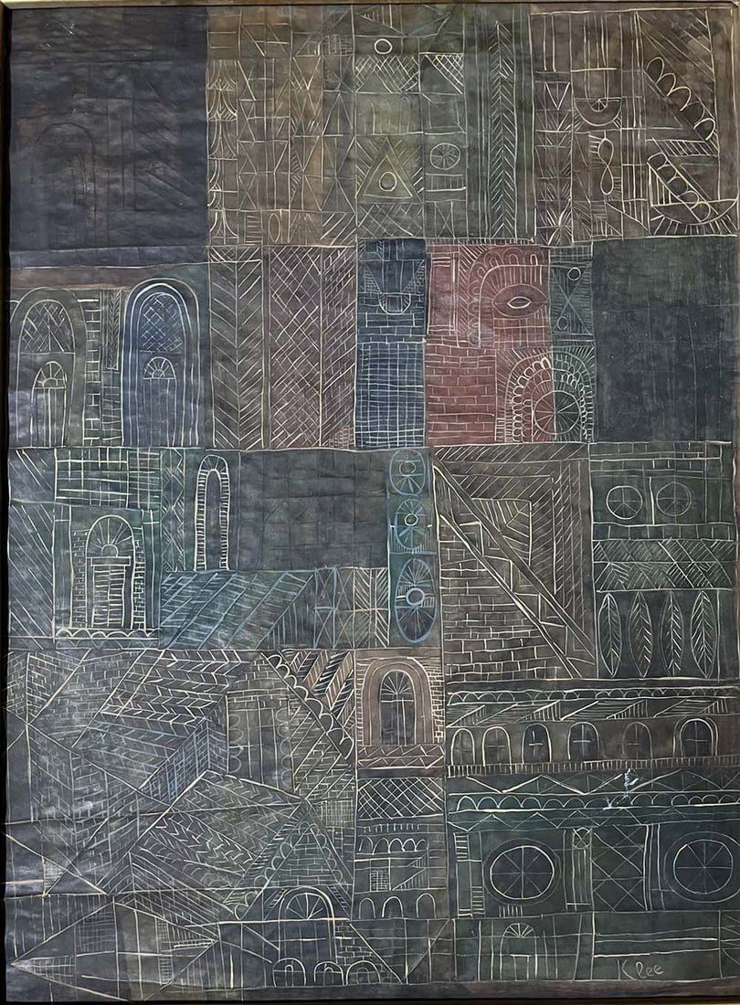 Paul Klee Mixed Media on paper from 1924 Artist: Paul Klee (1879-1940 ...