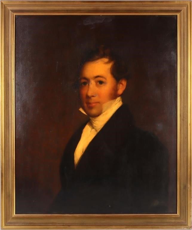 JAMES K. FROTHINGHAM (1786-1864) ORIGINAL PORTRAIT