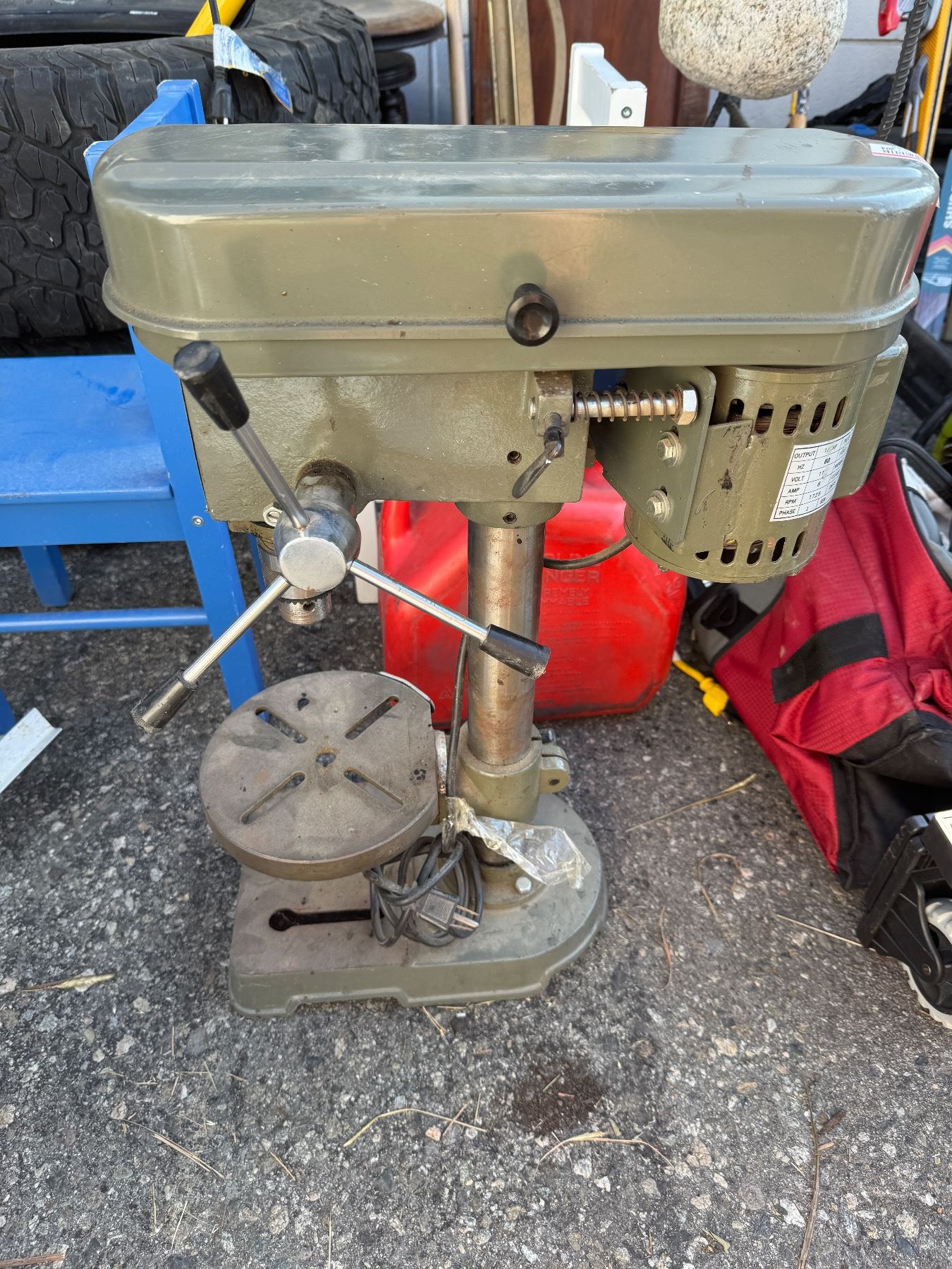 Foremost, machinery, drill press