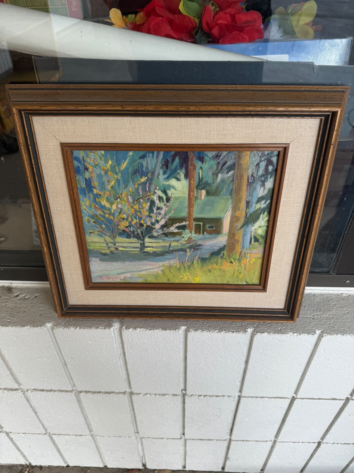R. Haynes oil on canvas