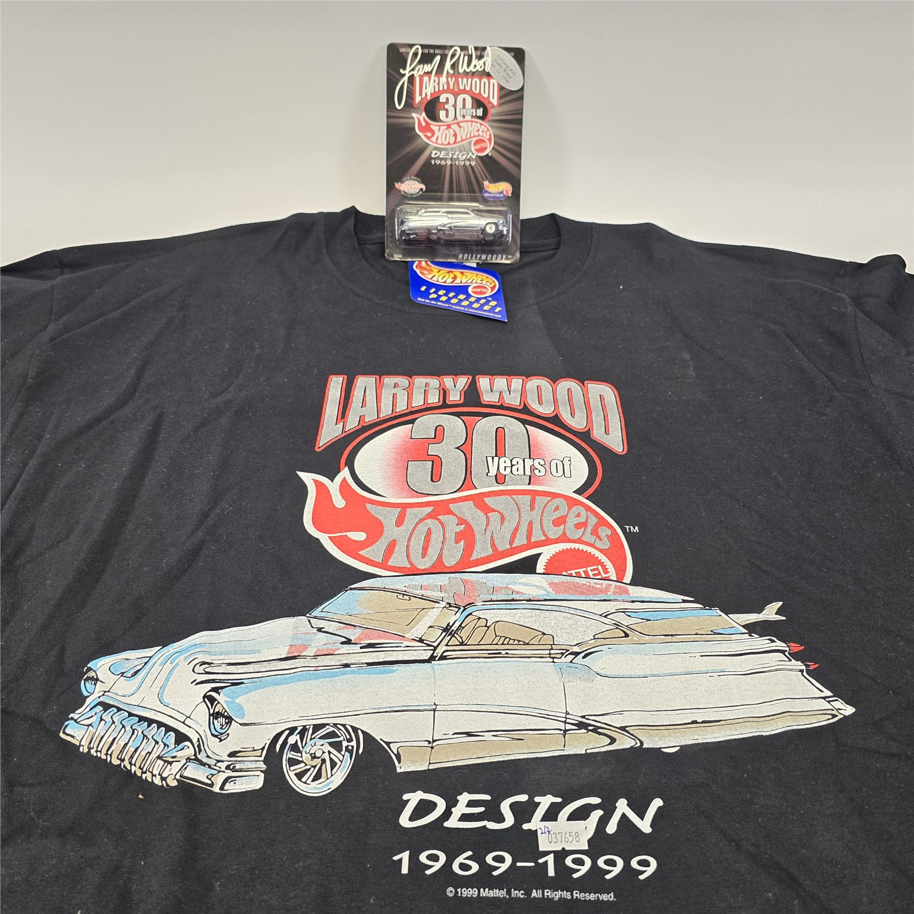 Hot Wheels Larry Wood signed lot