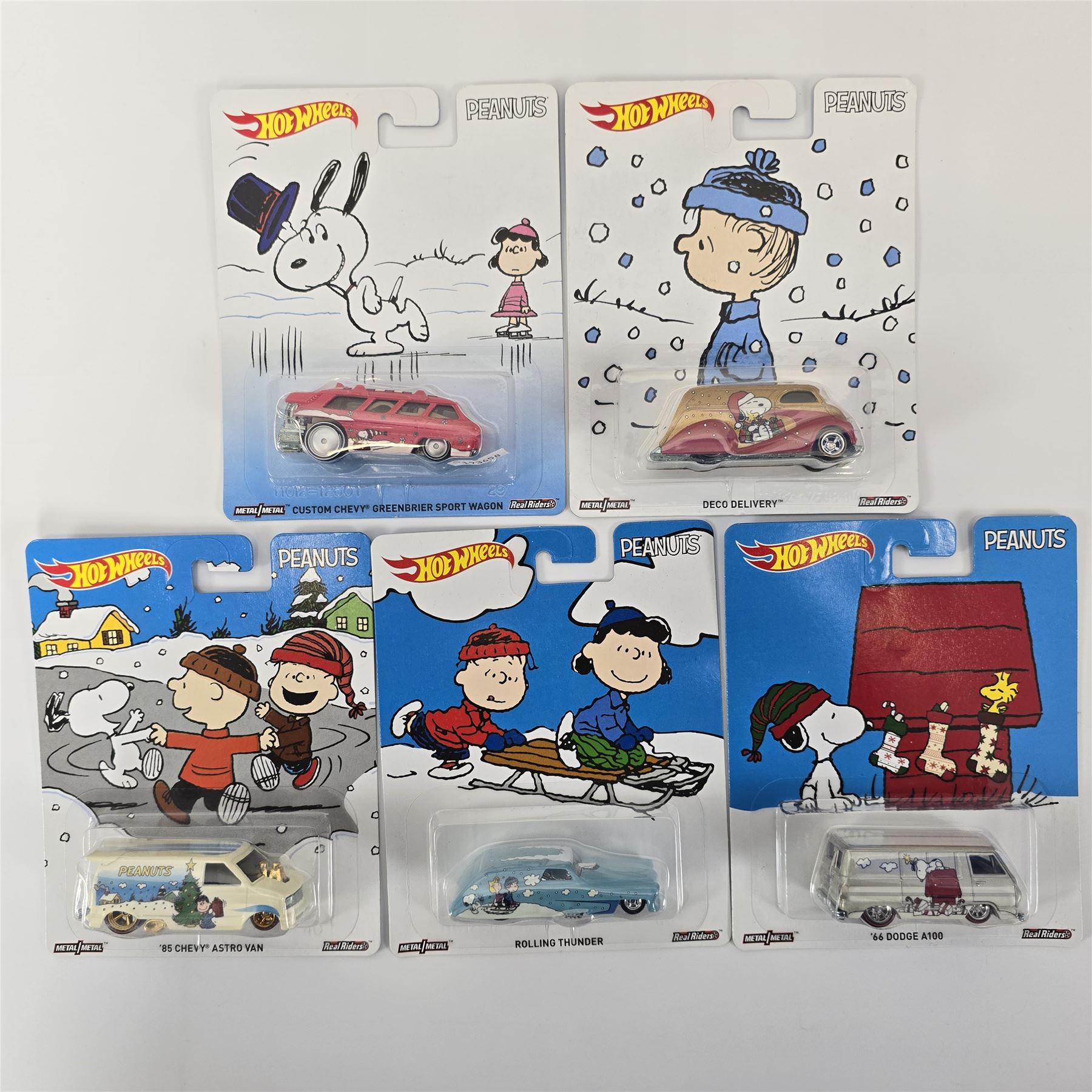 Hot Wheels Entertainment Peanuts Set