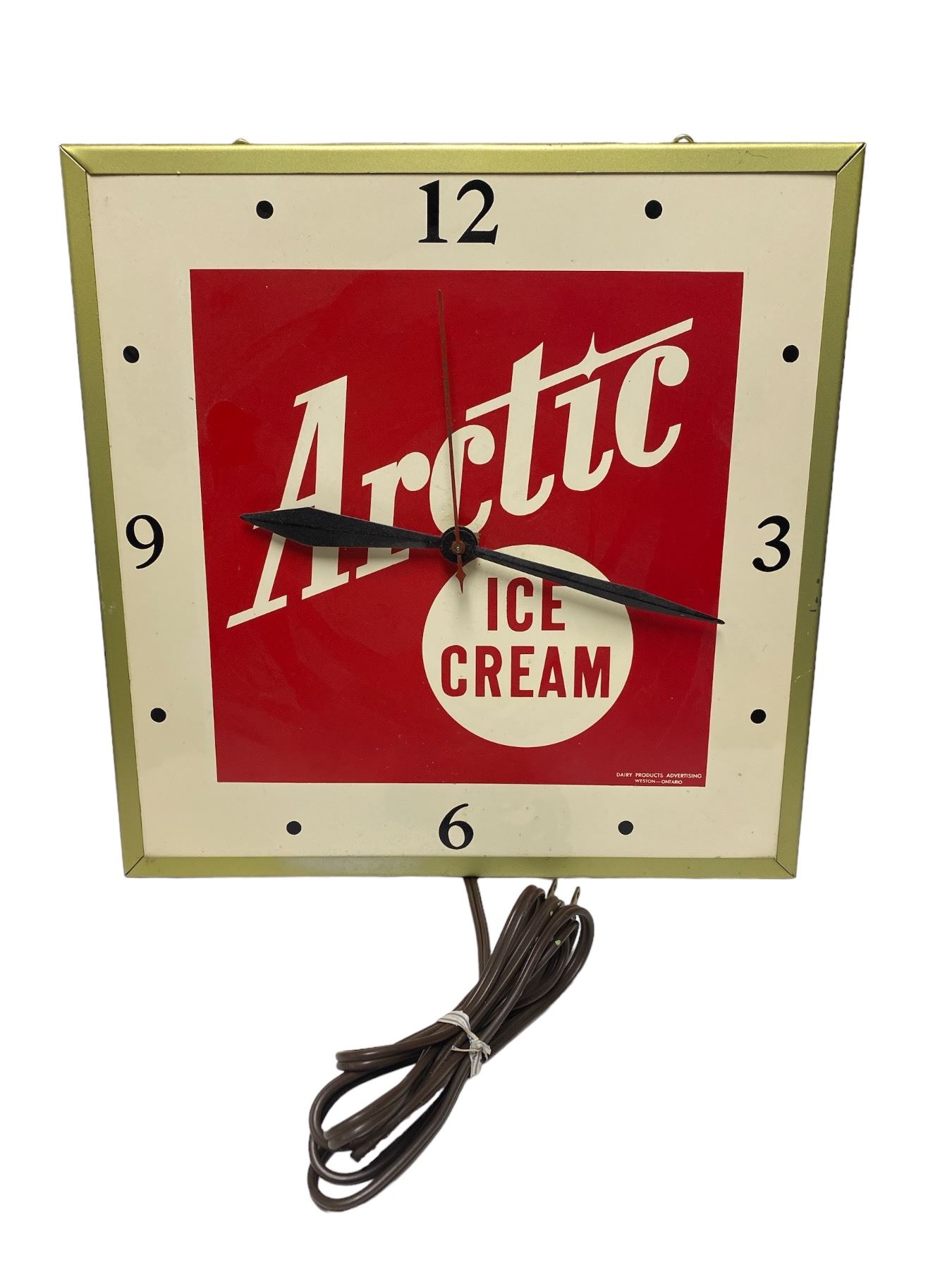 Vintage Artic Ice Cream Wall Clock - Test Site