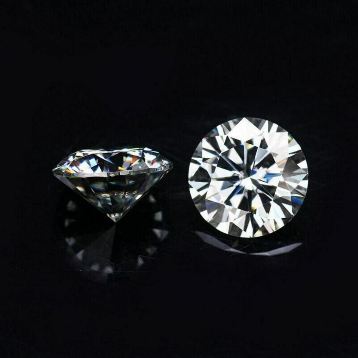 Stunning Brilliant Lab Diamond Pair - VVS
