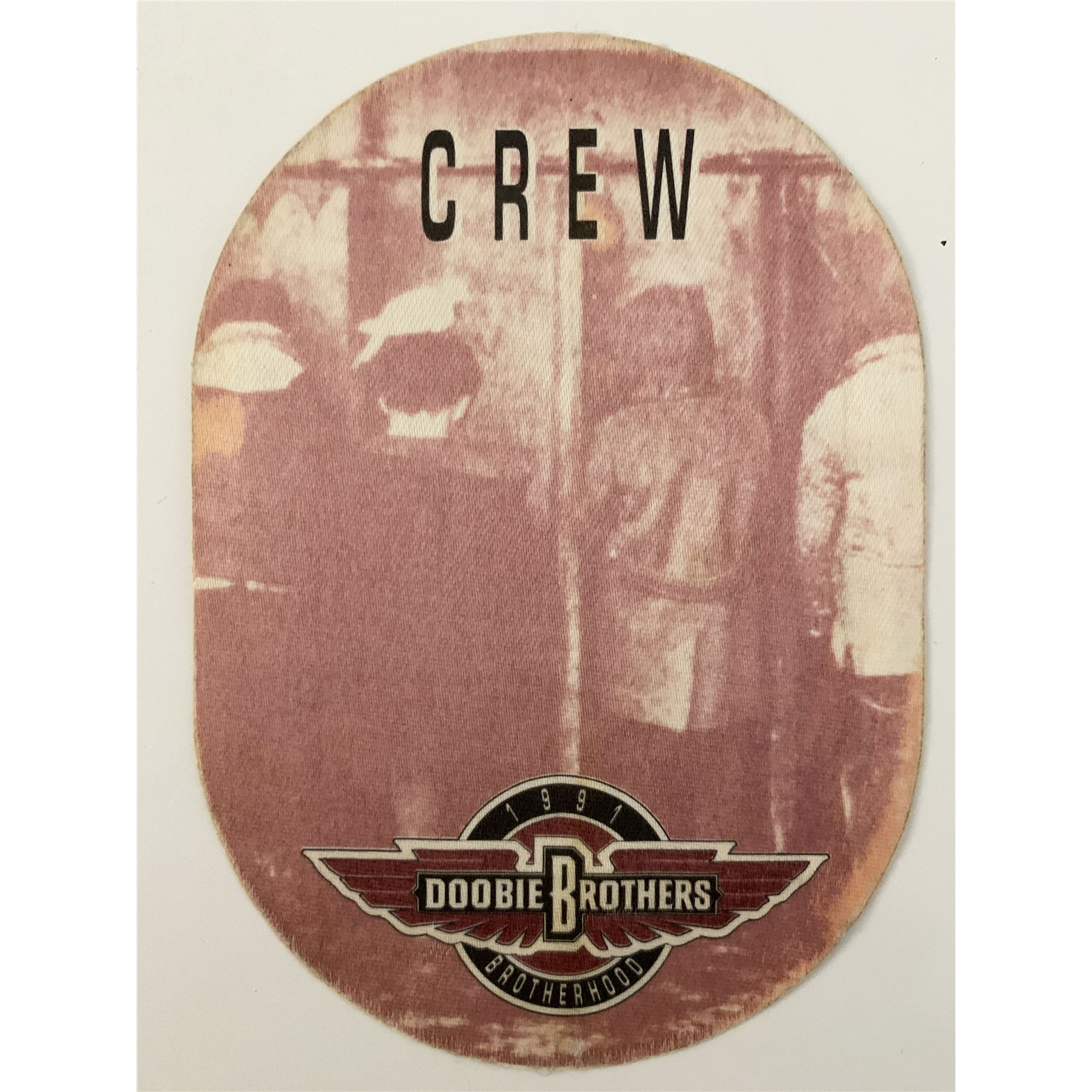 The Doobie Brothers 1991 Brotherhood Crew Backstage Pass