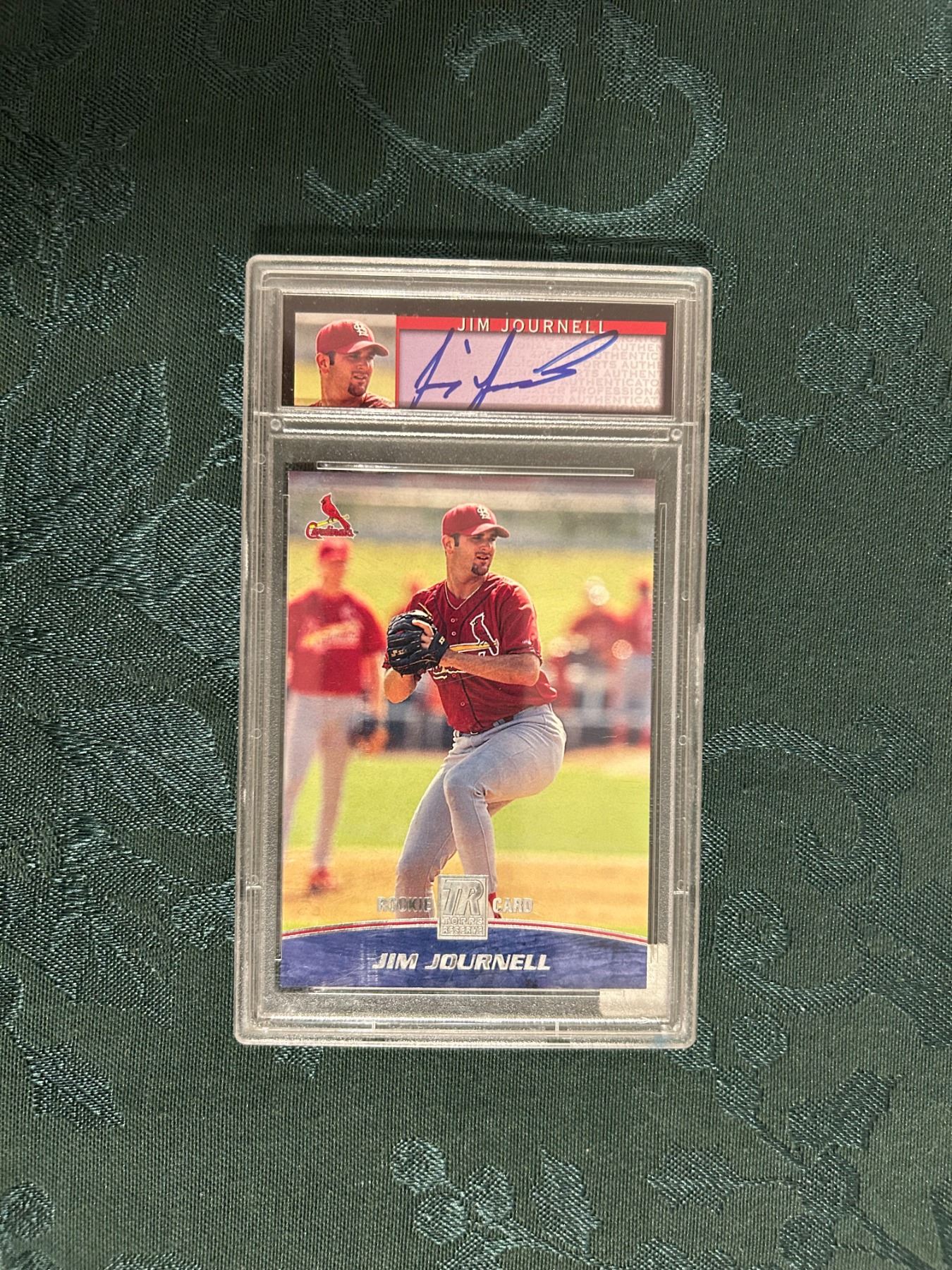 2001 - Jim Journell - Rookie Card - Graded NrMint - Schmalz Auctions