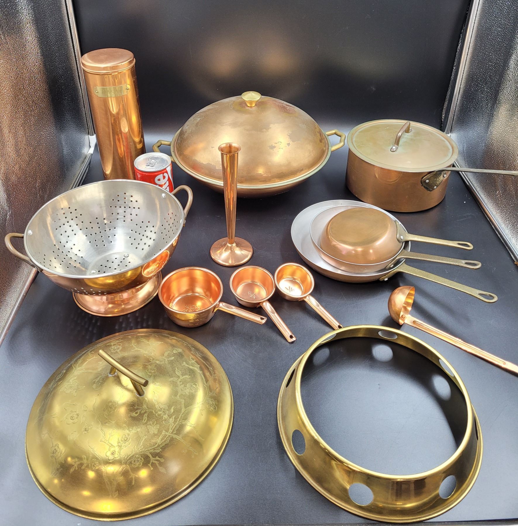 Copper and Brass Kitchenware