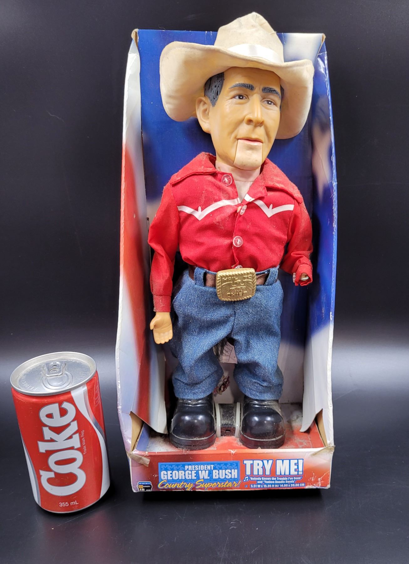 George W. Bush Country Superstar Singing Figure