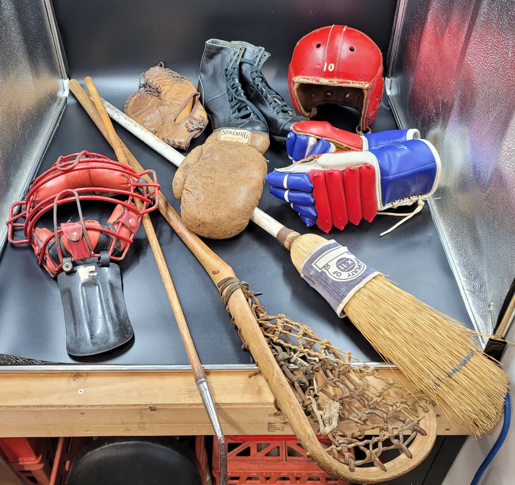 Antique Sporting Goods Lot