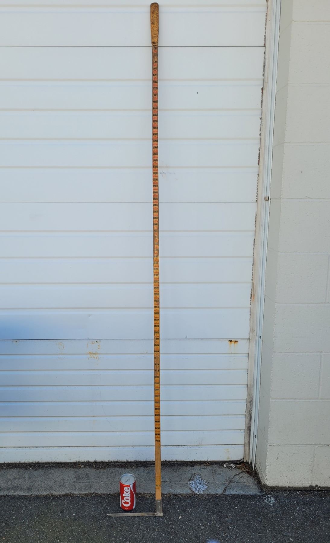 Vintage Log Scale Stick