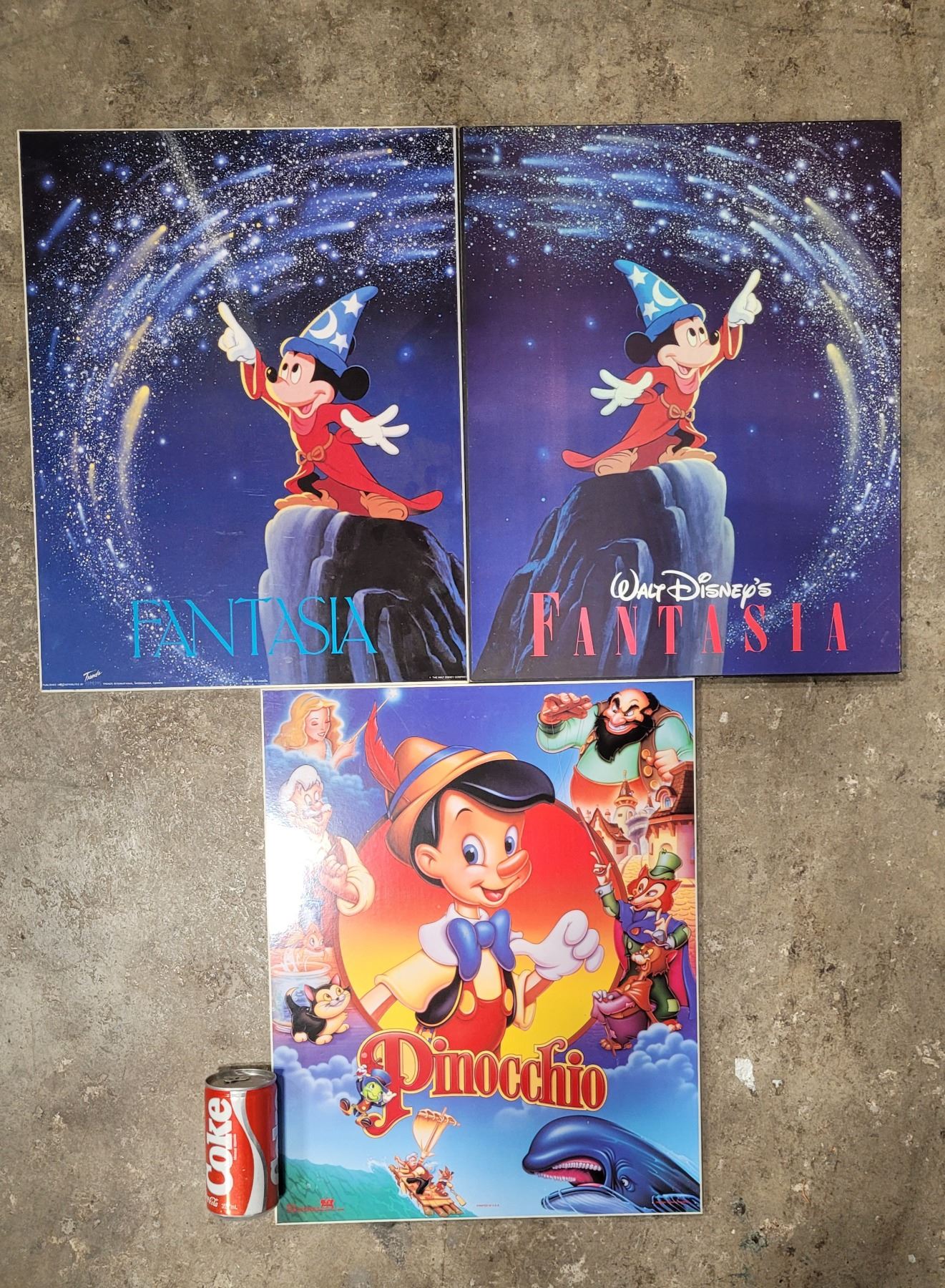 Large Framed Disney Posters