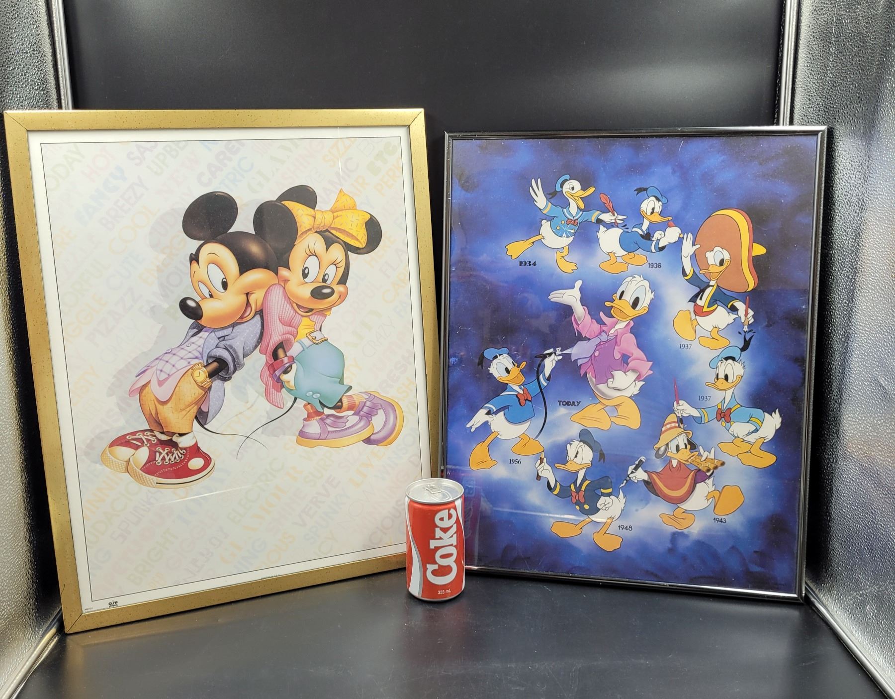 Large Framed Disney Posters