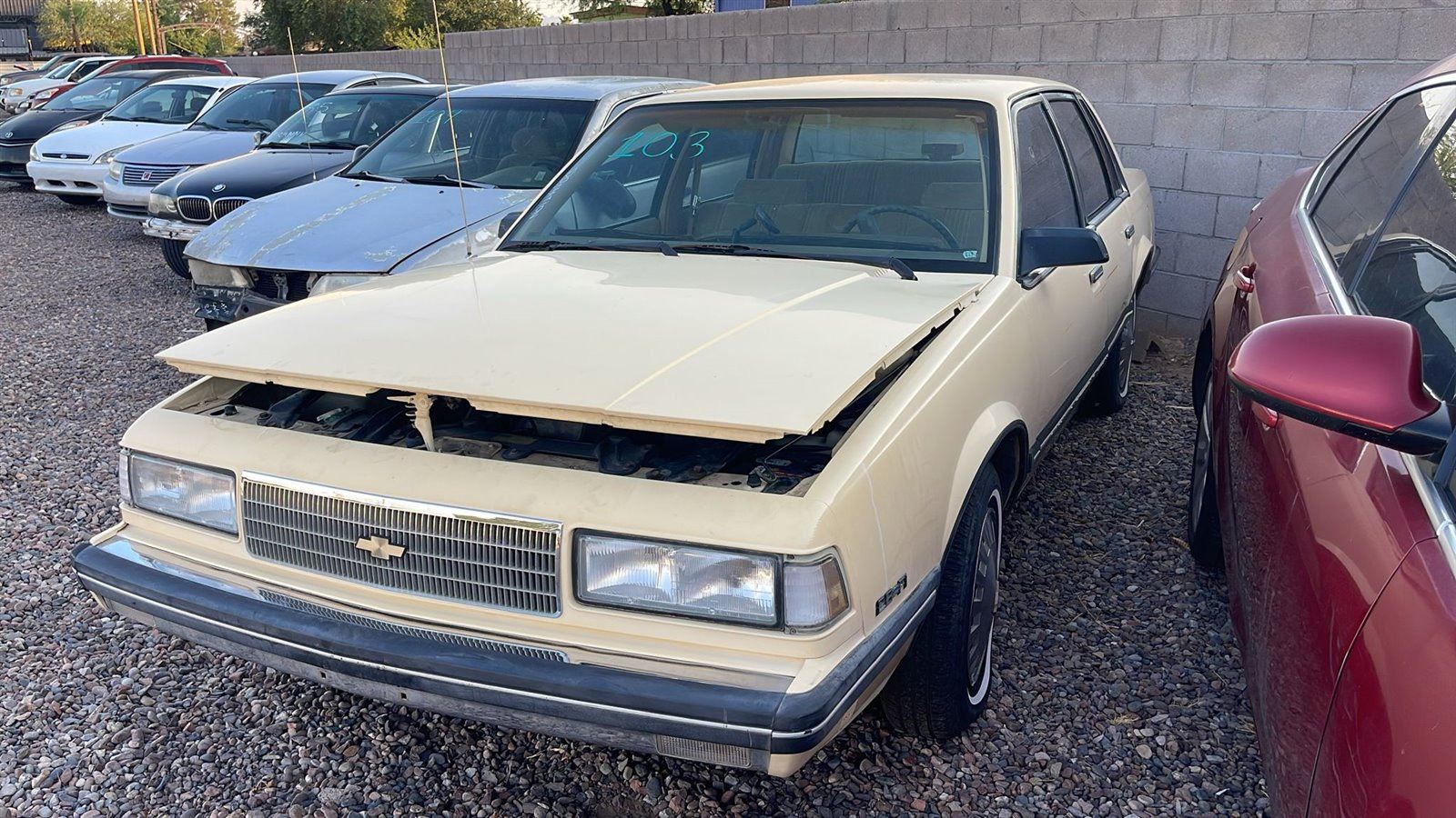 1987 CHEVROLET CELEBRITY