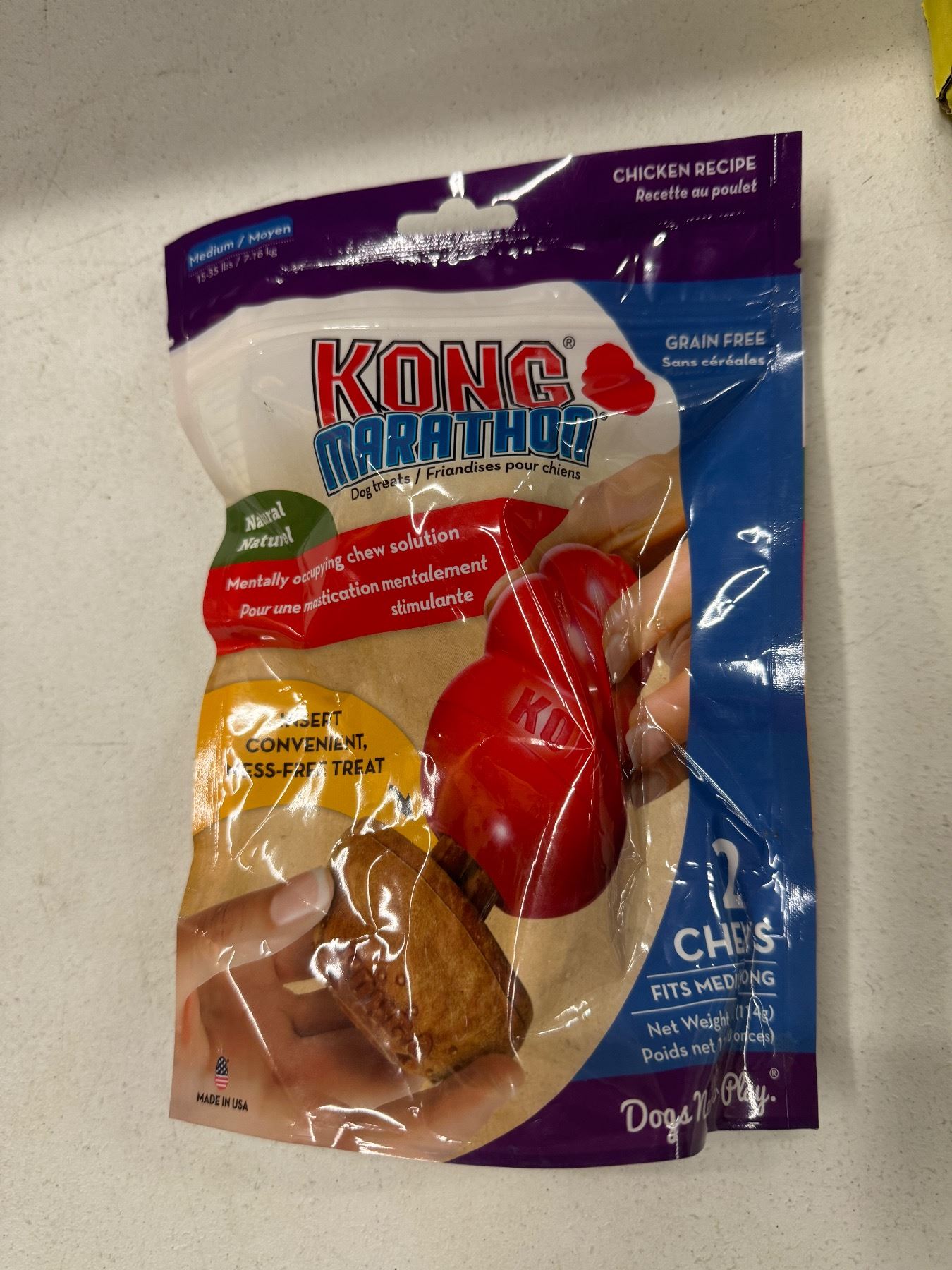 KONG marathon dog treats