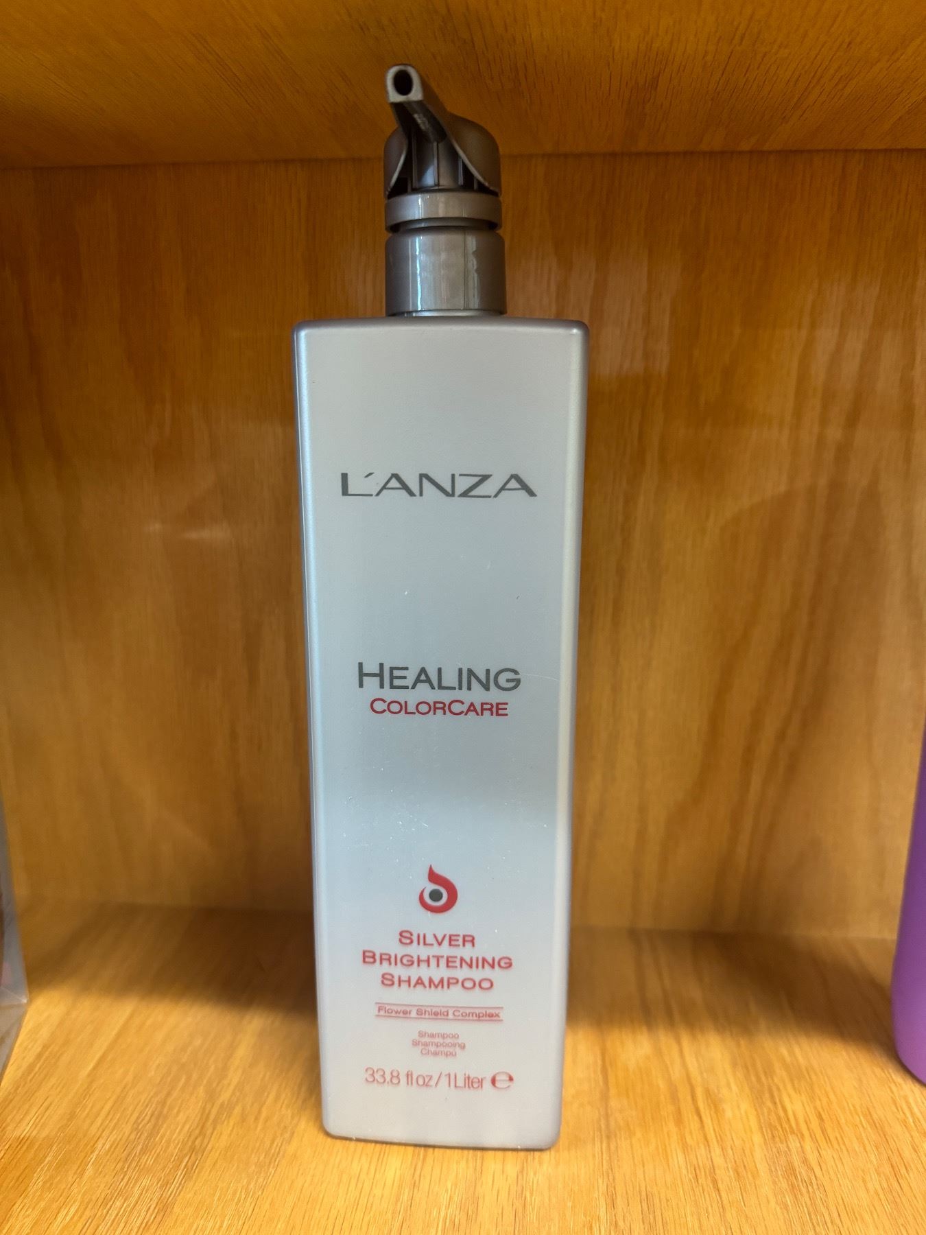 Lanza healing color, silver brightening shampoo