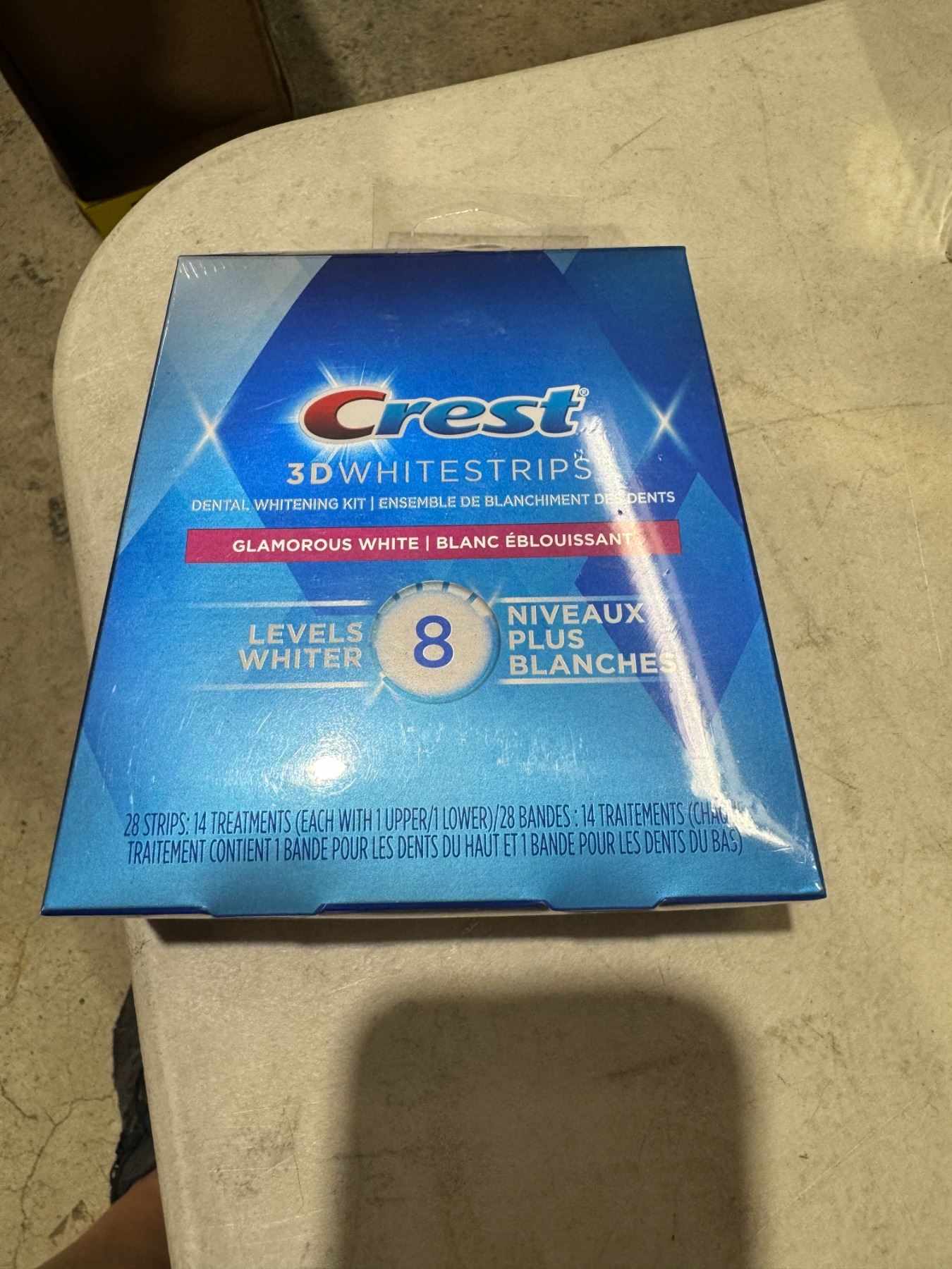 Crest 3-D white strips