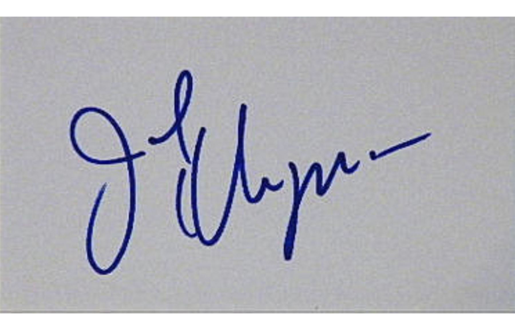 Jack Klugman signature slip