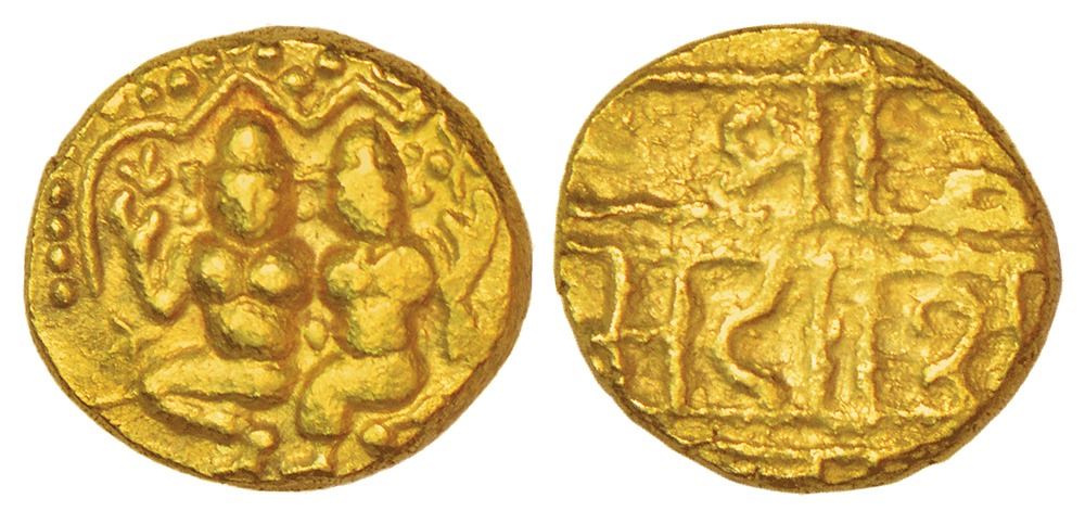 Medieval India: Nayakas of Ikkeri (Bednur/Keladi), gold pagoda of ...