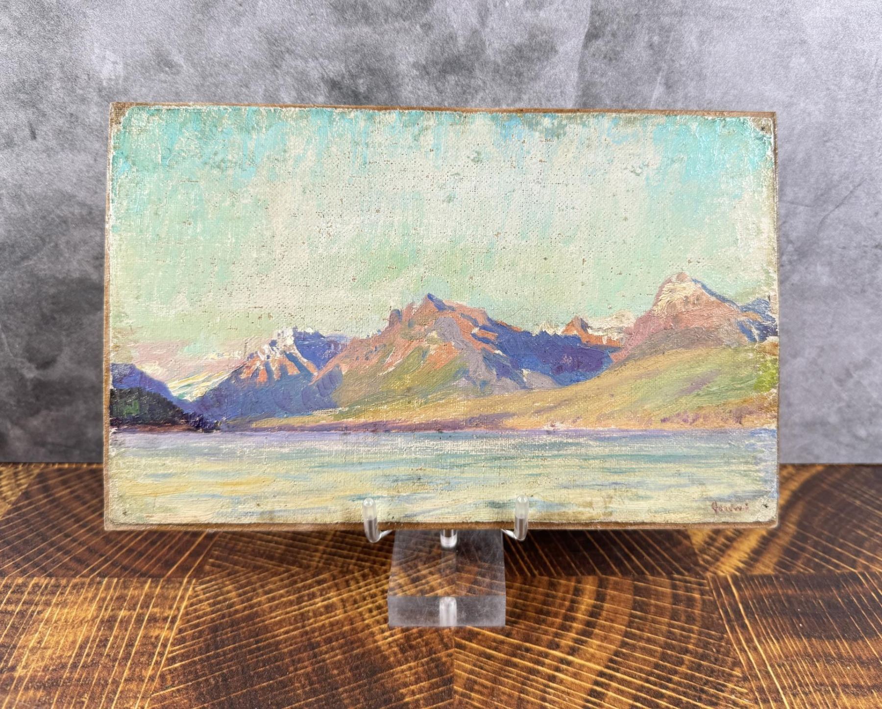 Philip Russell Goodwin Montana Oil Painting