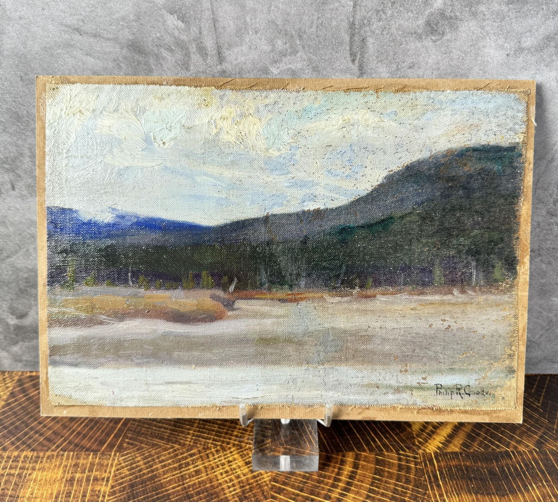 Philip Russell Goodwin Montana Oil Painting