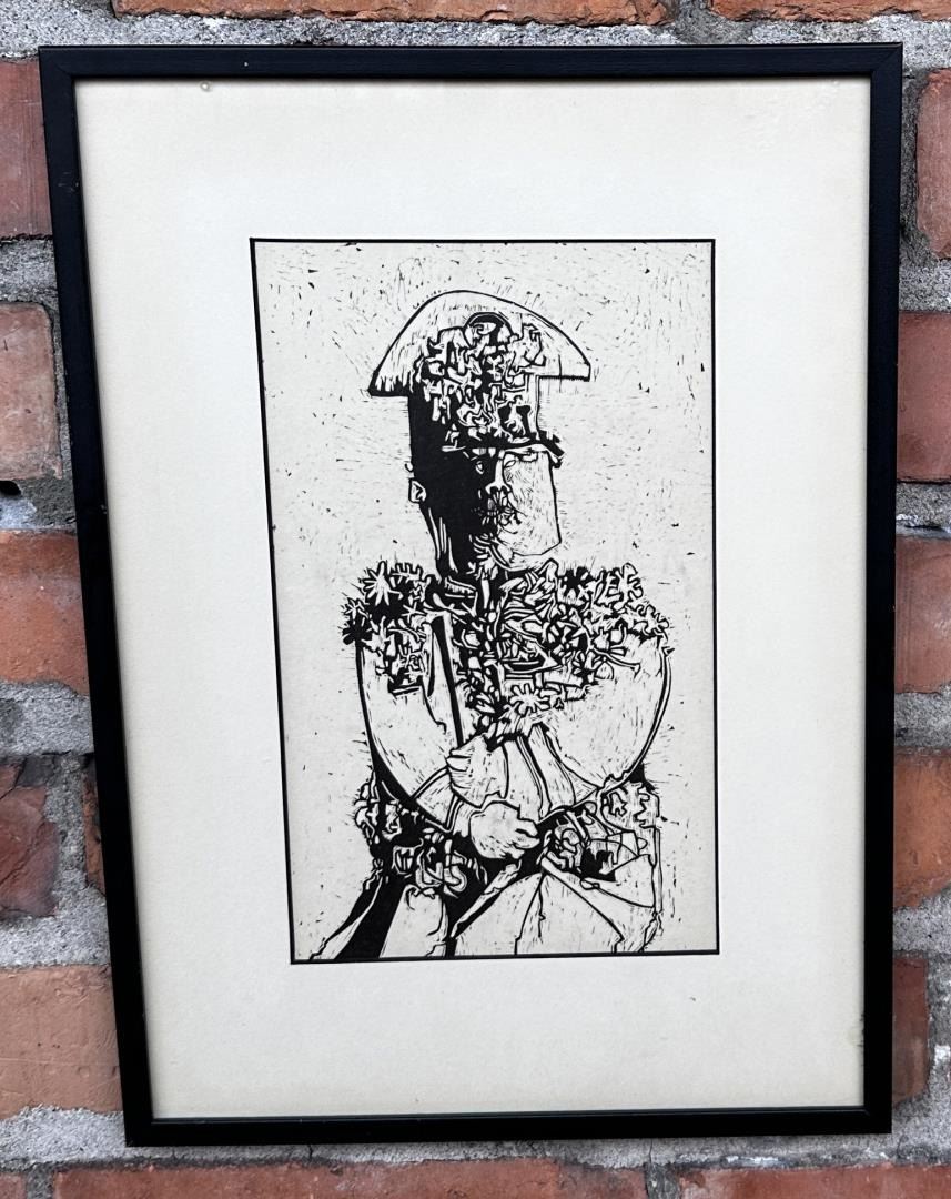 James Todd Missoula Montana Woodblock Print