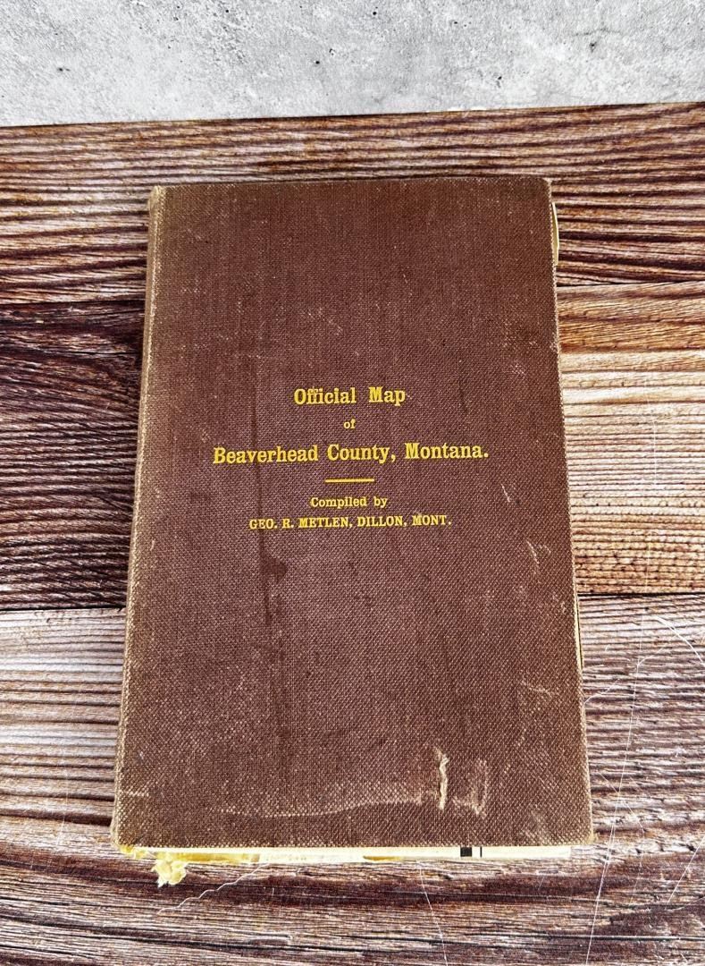 Official Map Of Beaverhead County Montana