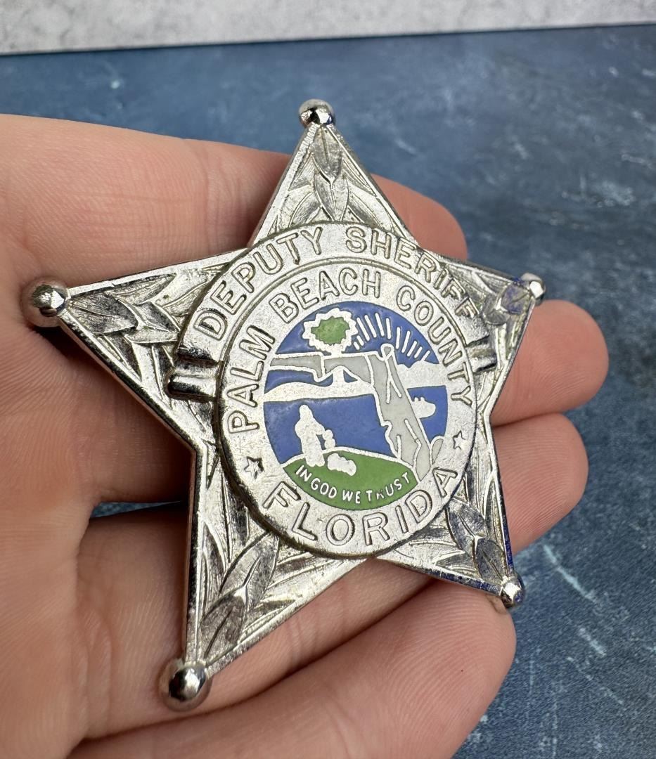 Palm Beach County Florida Deputy Sheriff Badge
