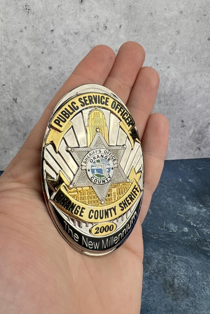 Orange County Florida Sheriff Millennium Badge