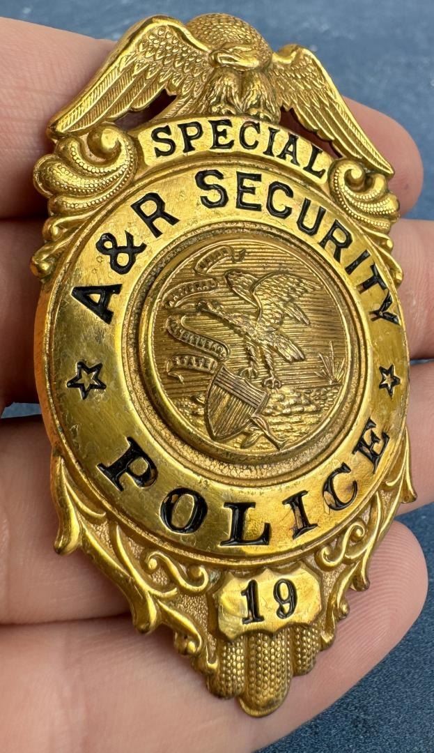 A & R Security Special Police Badge