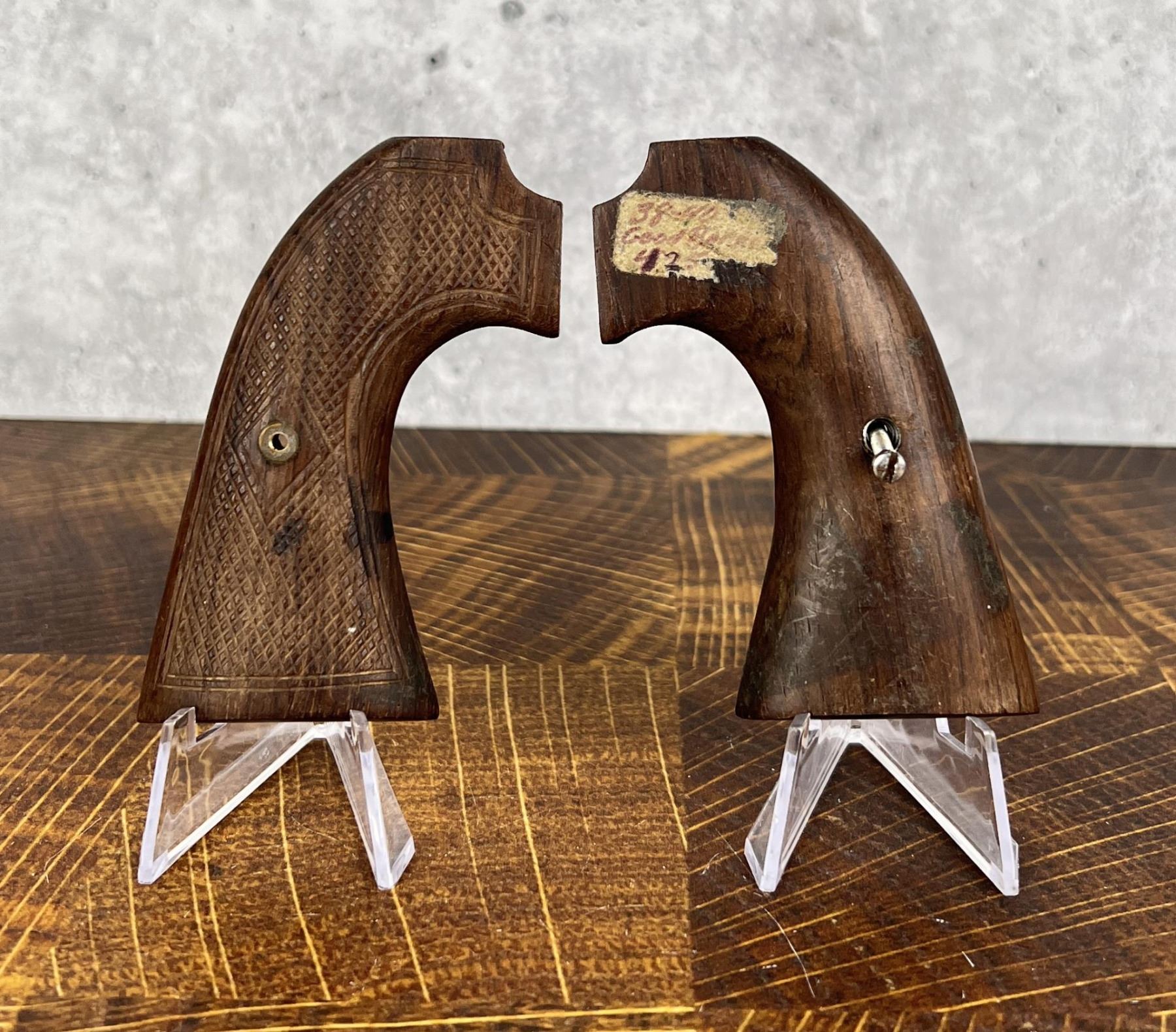 Antique Colt Bisley Pistol Grips