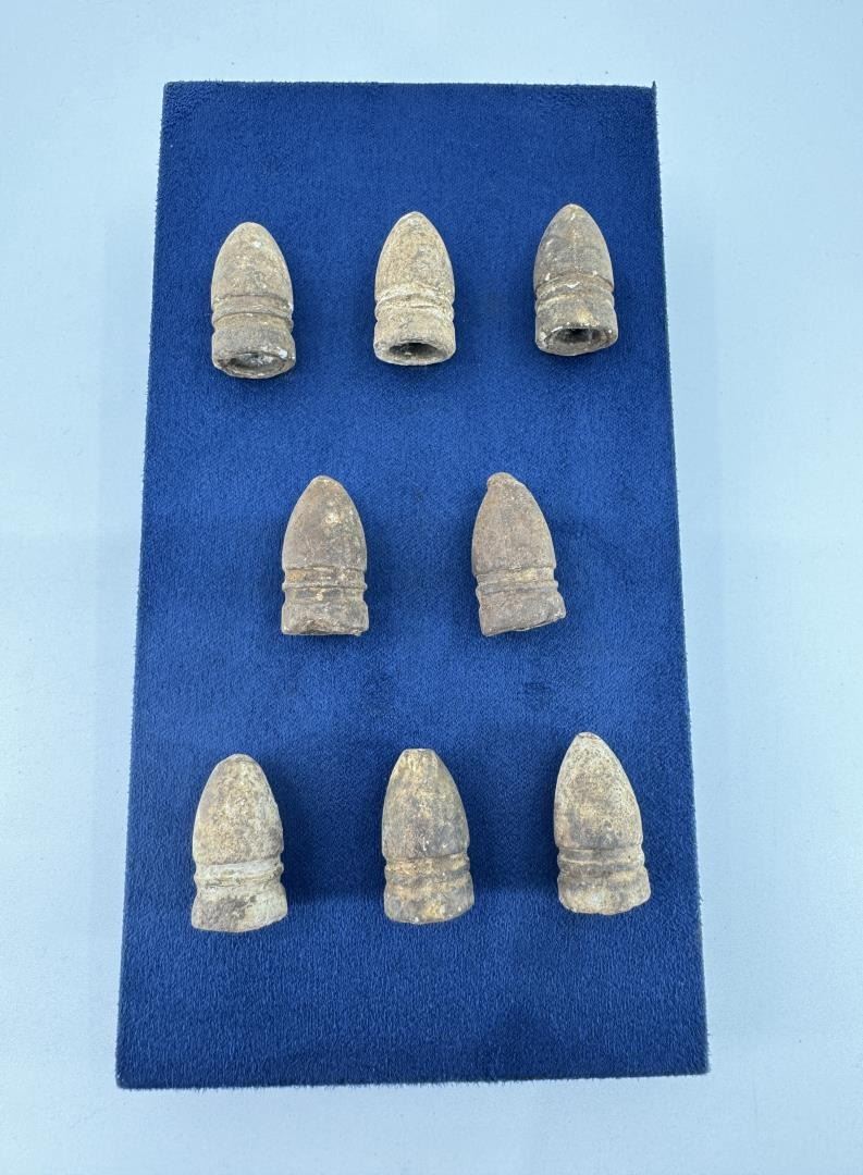 Civil War 54 Caliber Gardner Bullets Minie Balls
