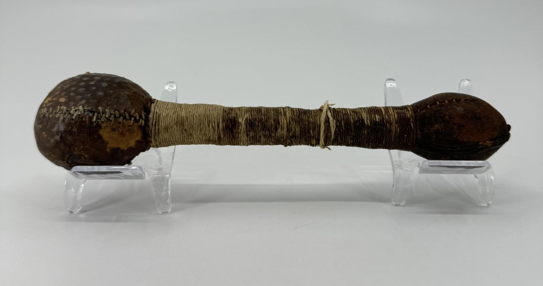 Antique Sewn Leather Montana Police Sap