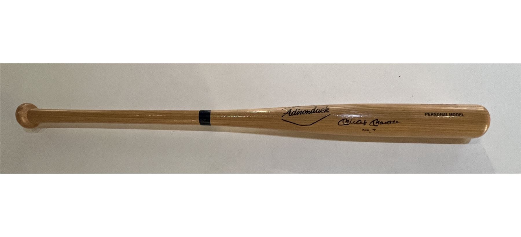 Mickey Mantle signed personal model Adirondack bat