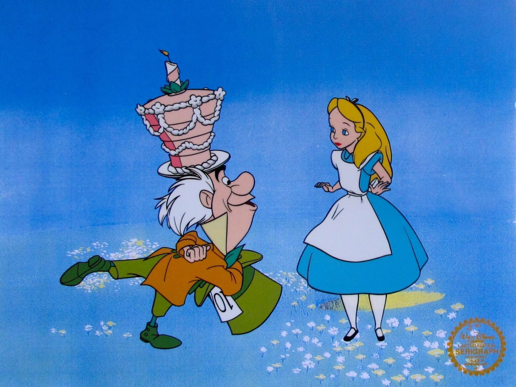 Disney ALICE IN WONDERLAND Original Sericel Animation Art Cel