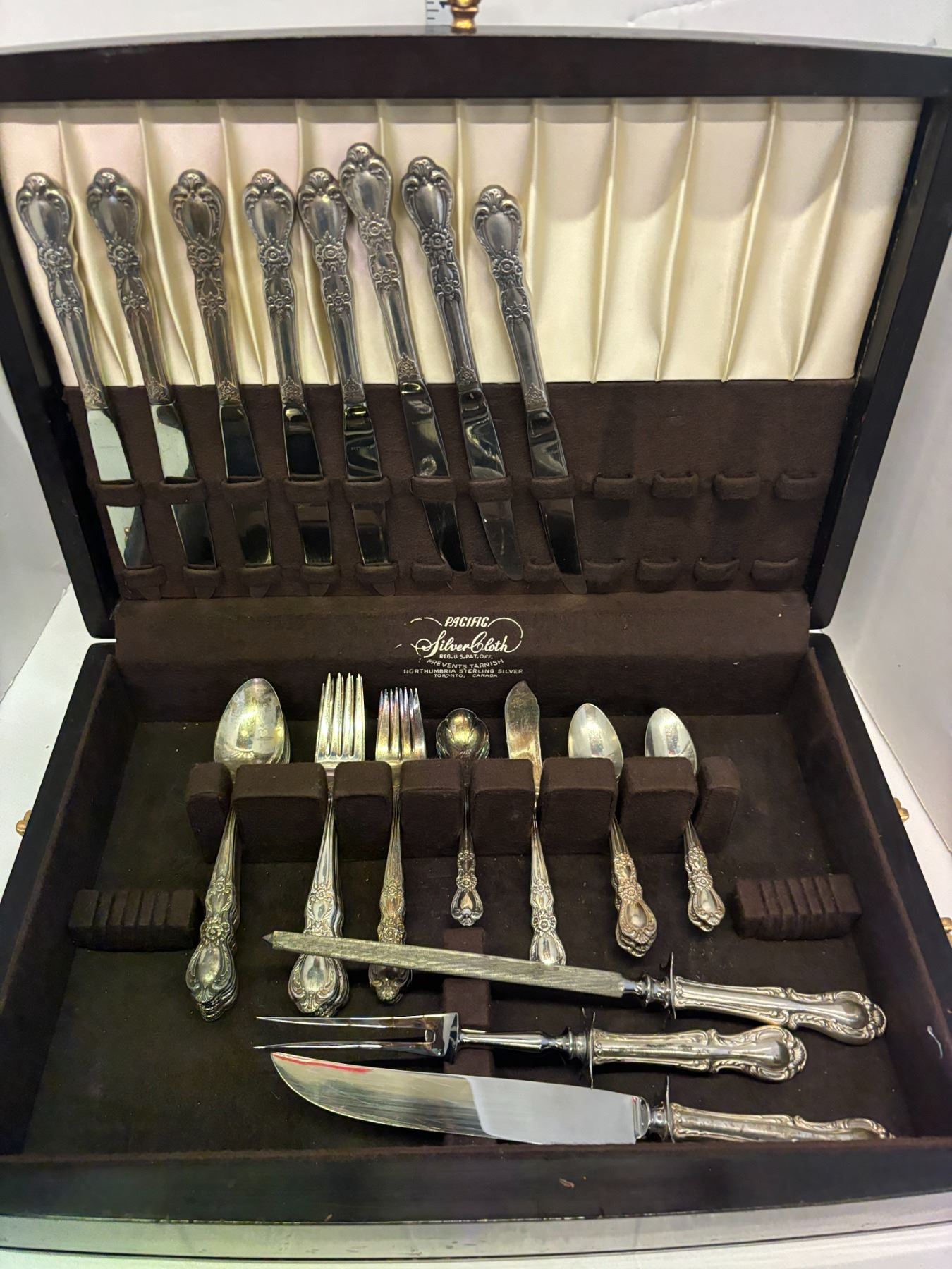 Heritage Silverware Set Plated