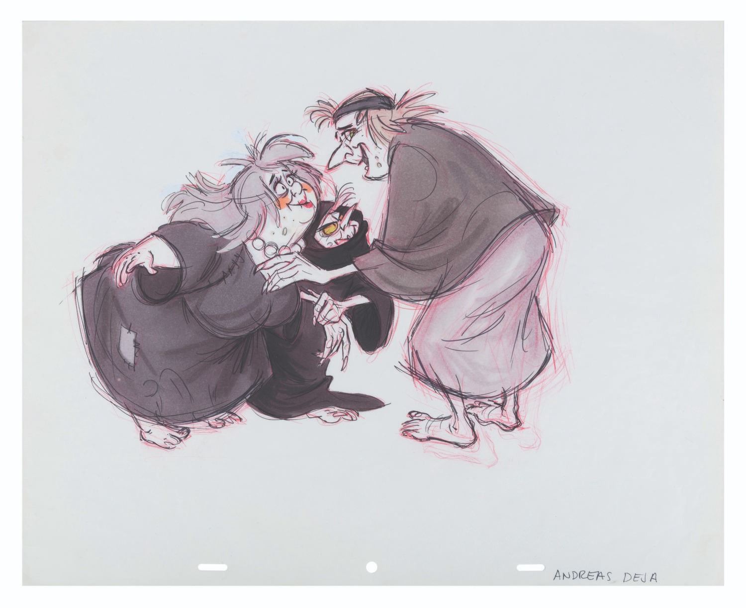 Original "Black Cauldron" Concept Art by Andreas Deja.