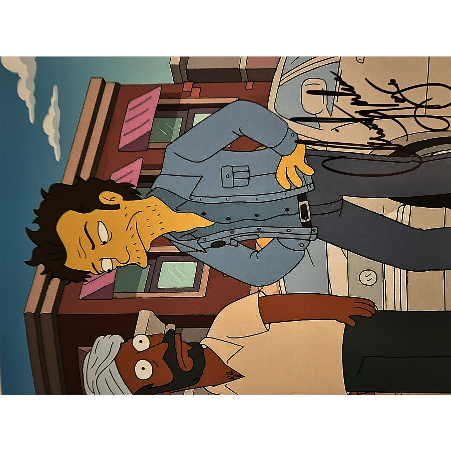 The Simpsons Christopher Lloyd signed photo