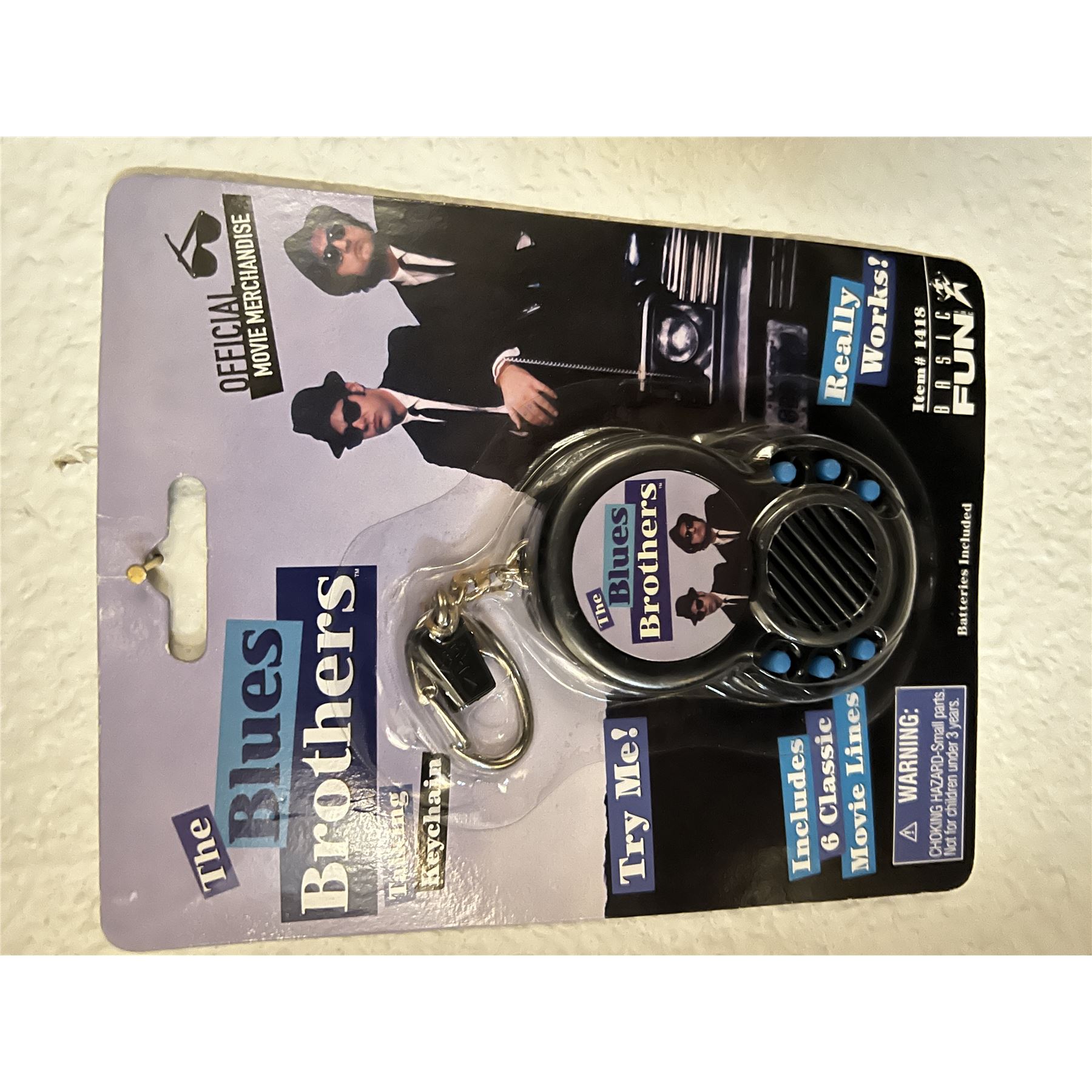 The Blues Brothers Talking Key Chain