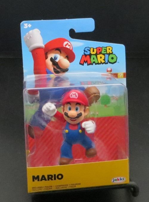 New Jakks Pacific World of Nintendo 2.5 Inch Mario Fist Pump Figure