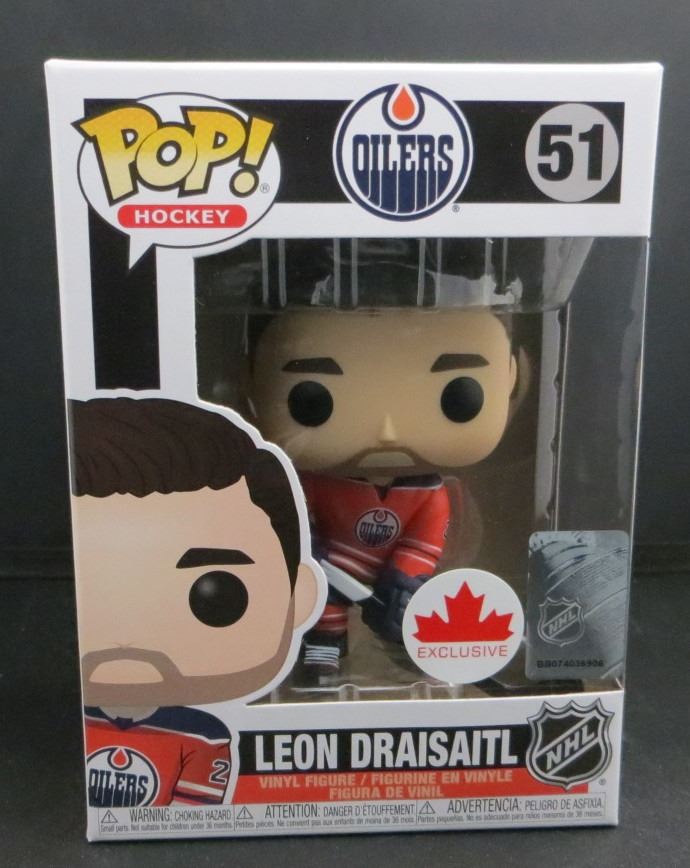 New Funko Pop Edmonton Oilers Leon Draisaitl #51 (Canadian Exclusive)