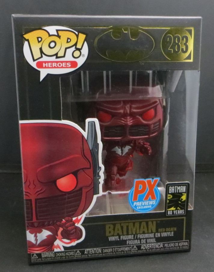 New Funko Pop Heroes Batman Red Death PX Exclusive #283