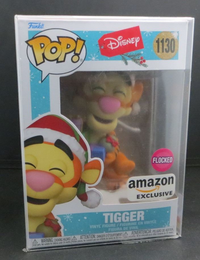New Funko Pop Disney Tigger (Flocked) Amazon Exclusive #1130
