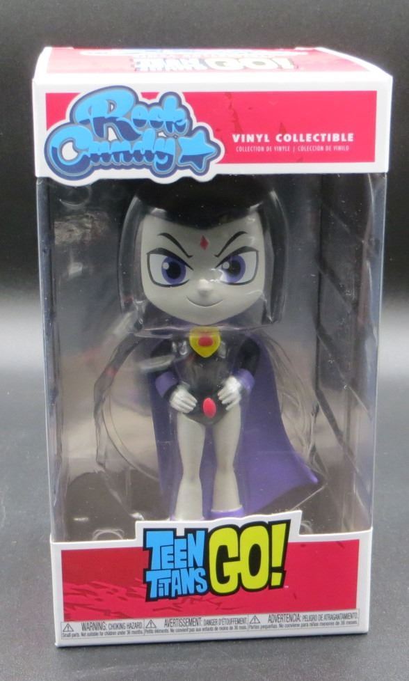 New Funko Rock Candy Teen Titans Go Raven Vinyl Figure