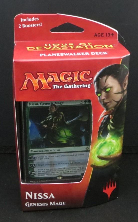 New Magic the Gathering Hour of Devastation Planeswalker Deck NIssa