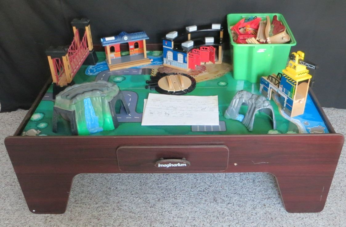 Imaginarium Kids Train Table With Track, Trains & Instructions on how ...