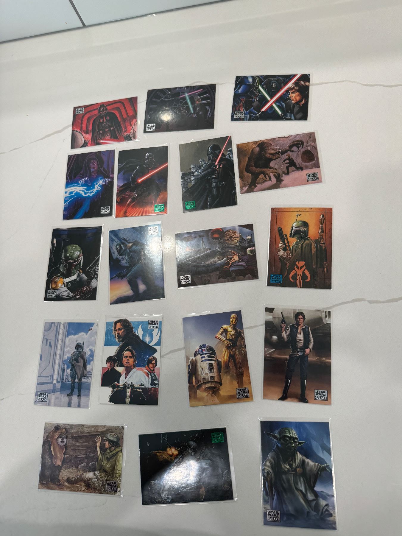 Star Wars Galaxy cards
