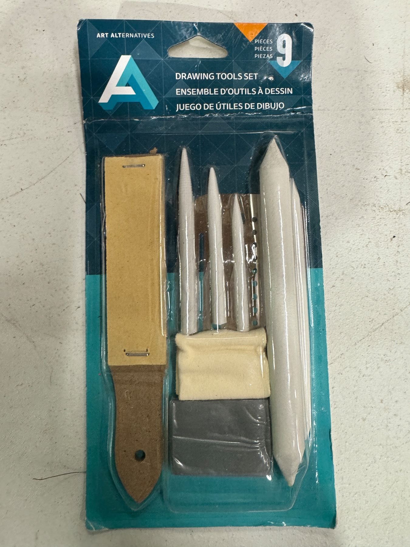 Drawing tool set nine piece