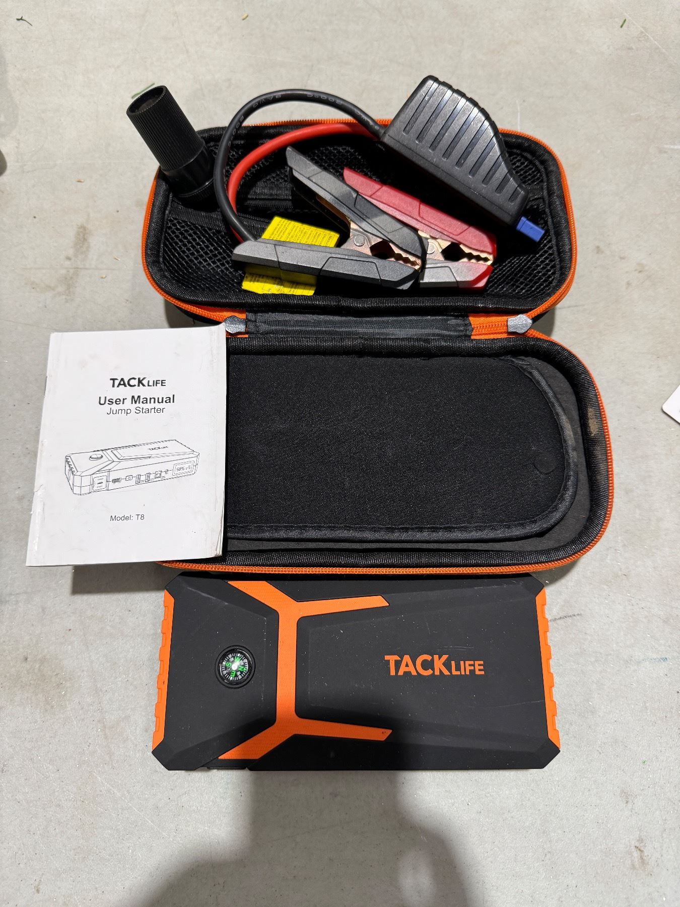 Tack life jump starter