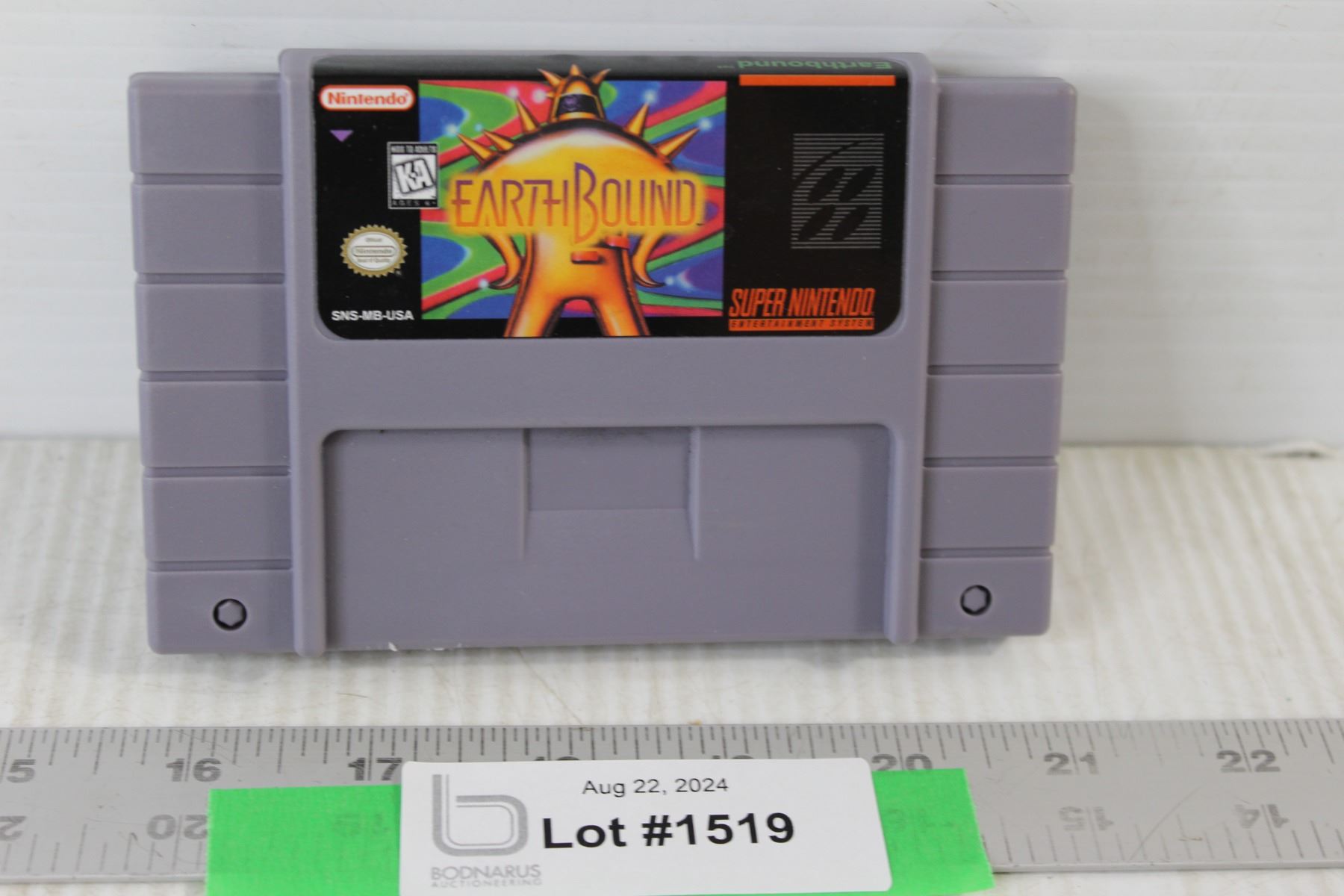 EarthBound Super Nintendo Video Game - Not Authenticated EarthBound Super Nintendo Video Game - Not Authenticated